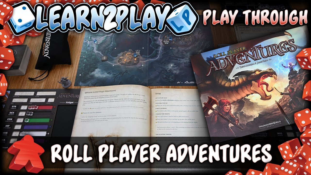 Learn to Play Presents: Roll Player Adventures Play Through - YouTube