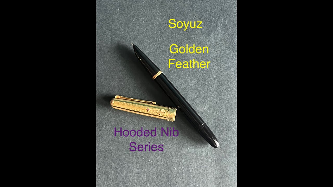 Soyuz “Gold Nib” Accordian Filler (Soviet Pen) - Restoration and review ...