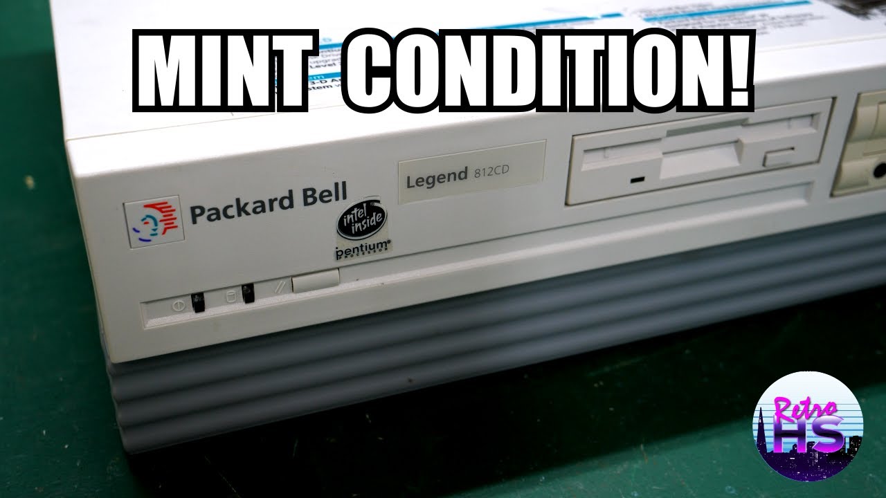 Discovering a Time Machine: Mint Packard Bell PC from 1995! - YouTube