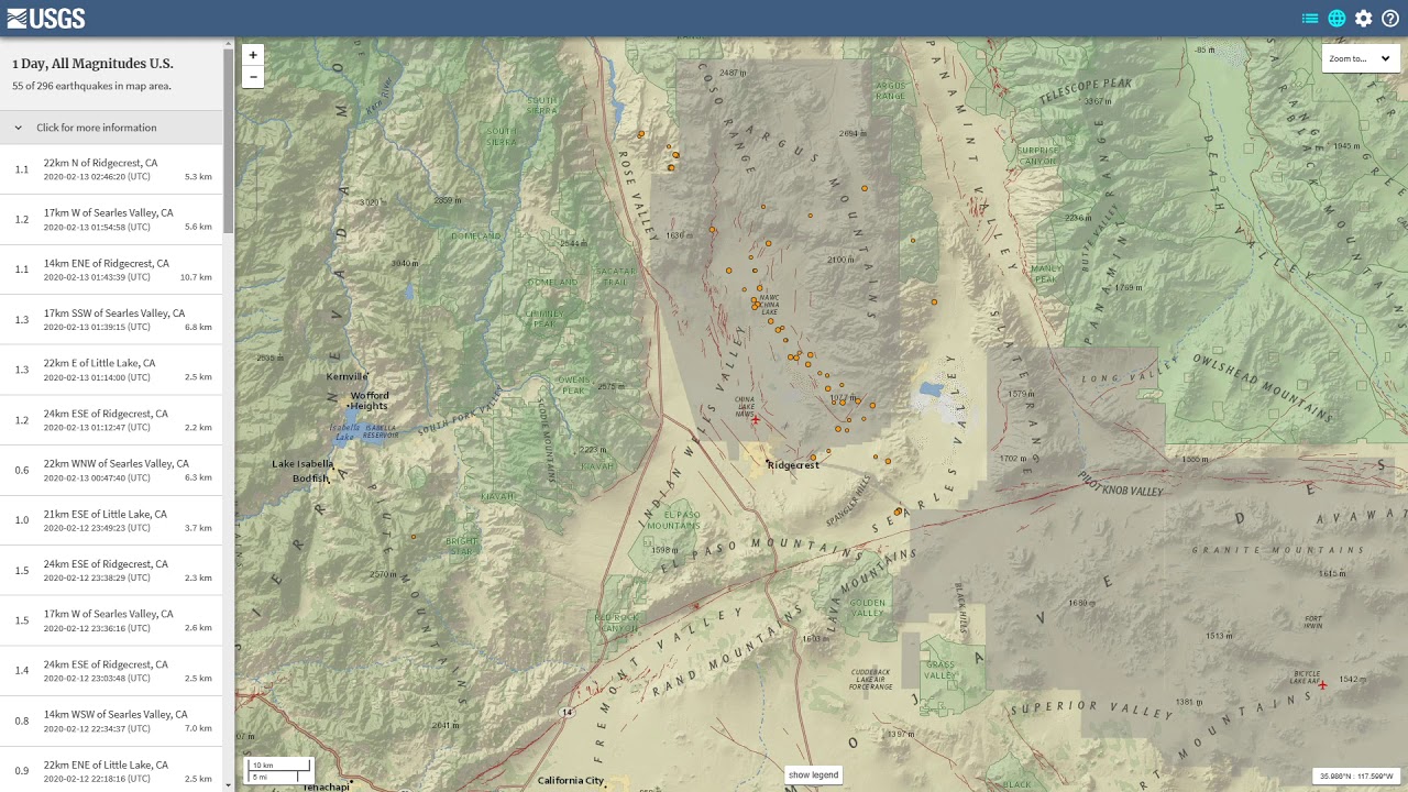 4.0 Earthquake near Ridgemark California 2/12/2020 - YouTube