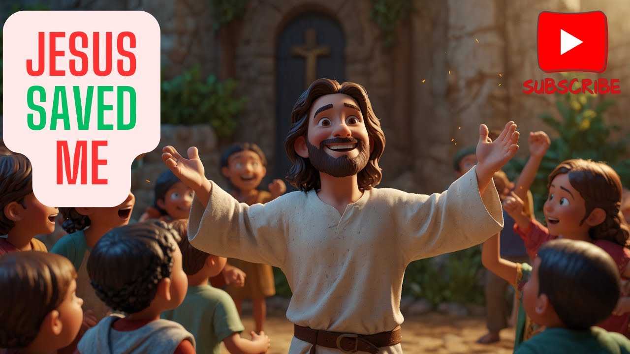 Christian Cartoon Songs for Kids | JESUS SAVED ME | ZOE KIDDIES TV ...