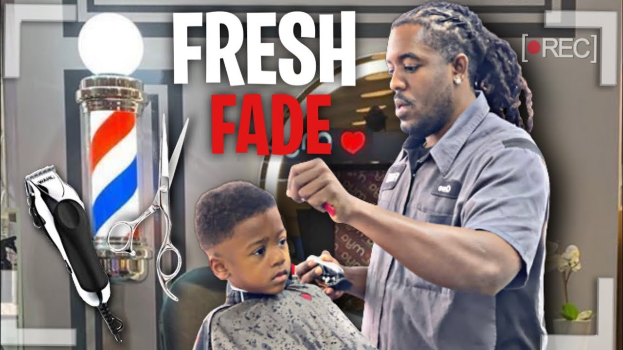 Fresh Fade| Kid Getting Haircut 💈🔥 - YouTube