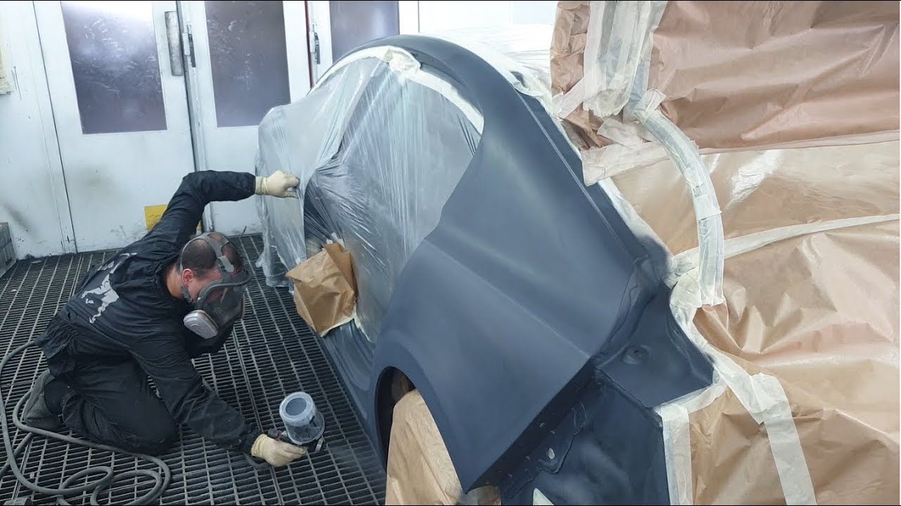 Car Painting | Quick Wheel (Rim) Preparing - YouTube