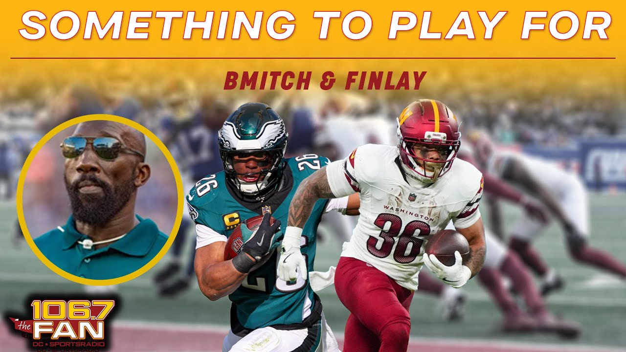 Ike Reese Previews Commanders vs. Eagles I BMitch & Finlay - YouTube