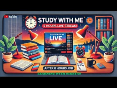 Study With Me After 8 Hours of Work | Live Study Session | Learning ...