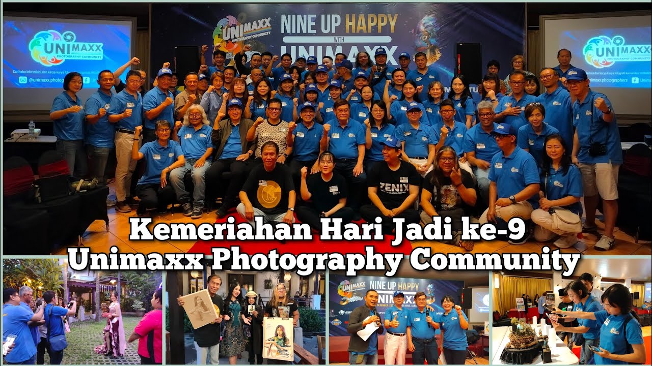 Kemeriahan Ultah ke-9 Unimaxx Photography Community - YouTube