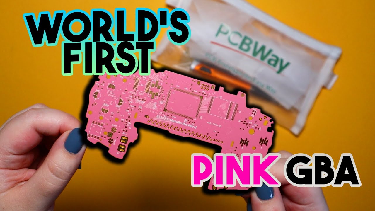 World's First Pink Game Boy Advance | Fixing a corroded GBA - YouTube