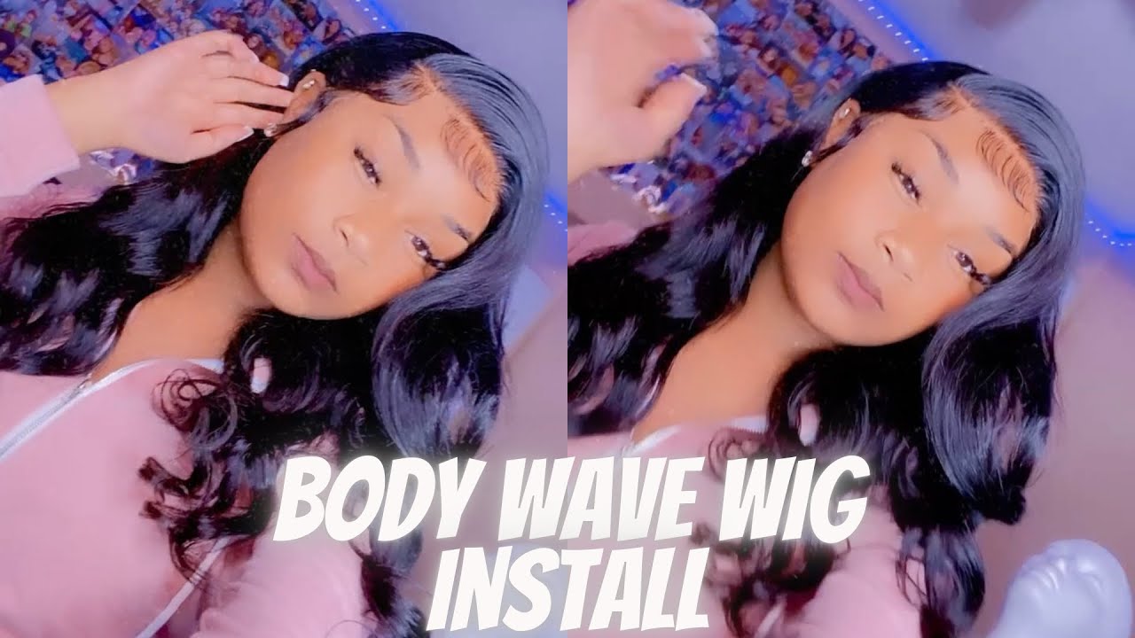 Body Wave Wig Install ♡| Hermosa Hair - YouTube