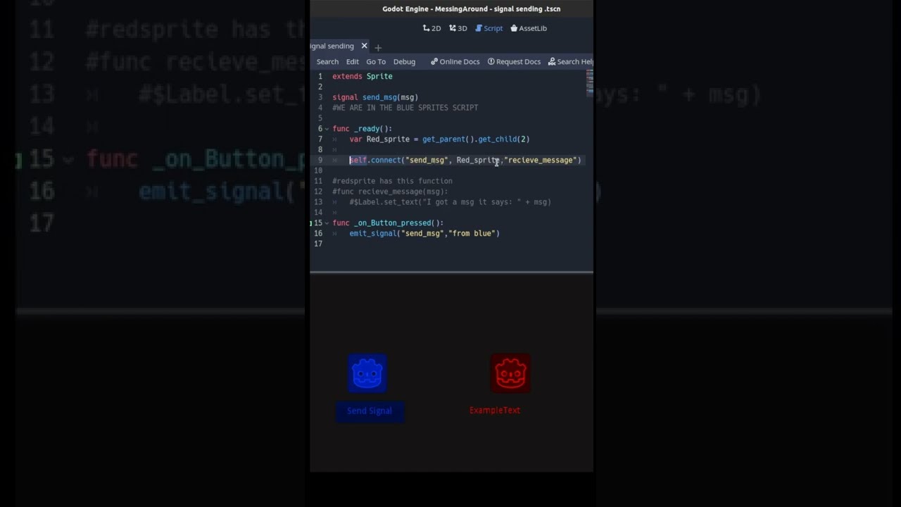 Connecting Signals Through Code In Godot YouTube Connecting Signals Through Code In Godot YouTube