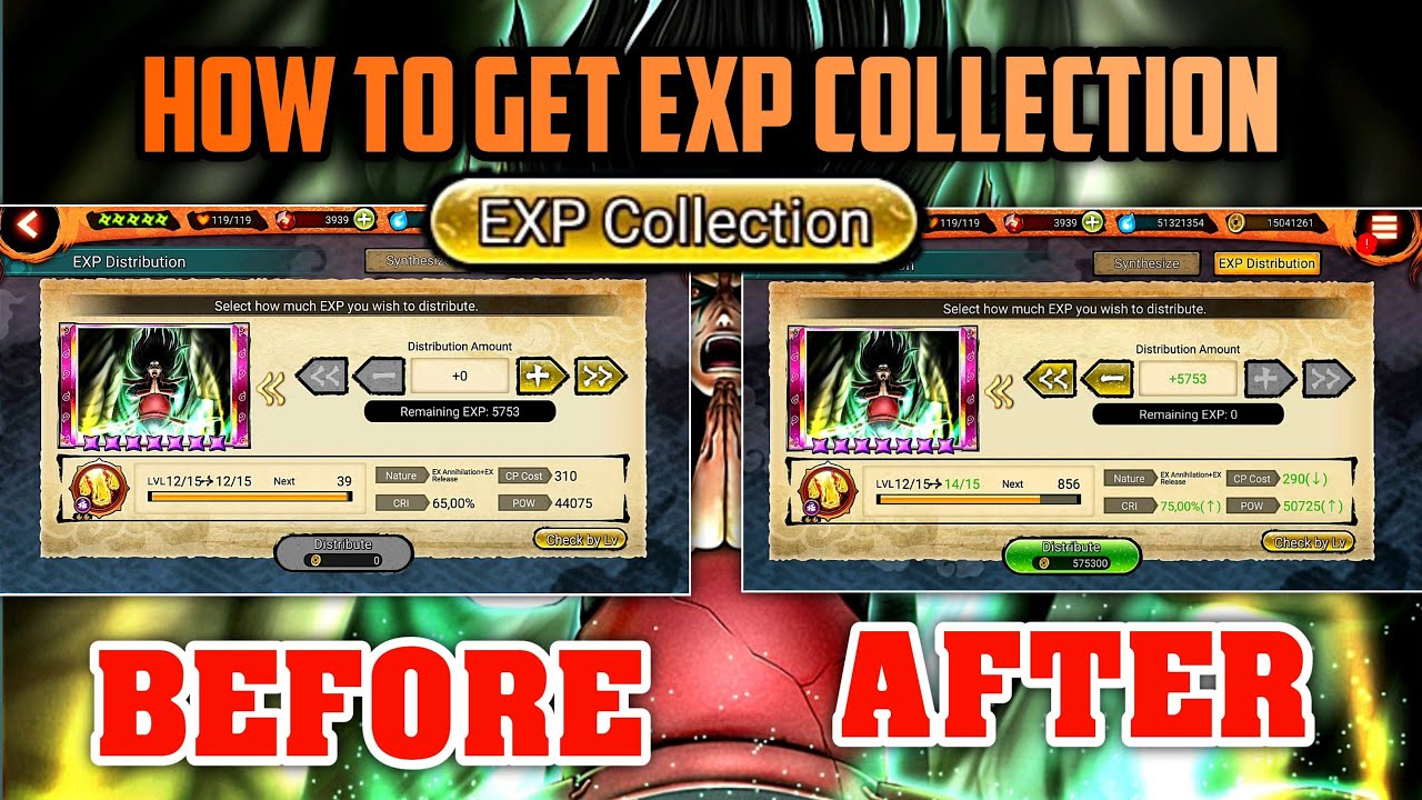 NxB NV: HOW TO GET EXP COLLECTION? Tutorial Mendapatkan Exp Collection ...