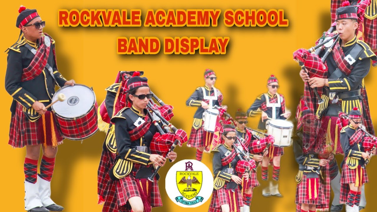 Band display of Rockvale Academy kalimpong - YouTube