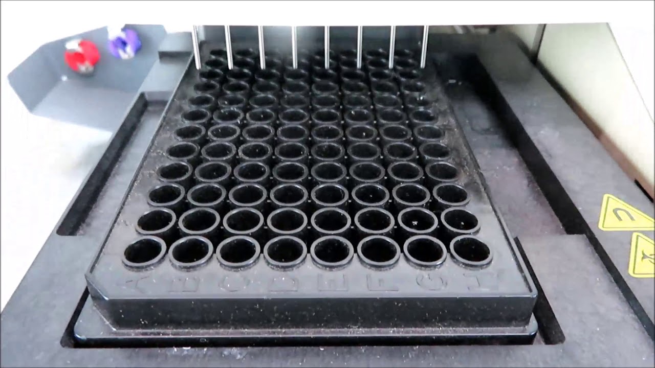 Bio Rad Bio Plex Pro II Microplate Wash Station - YouTube