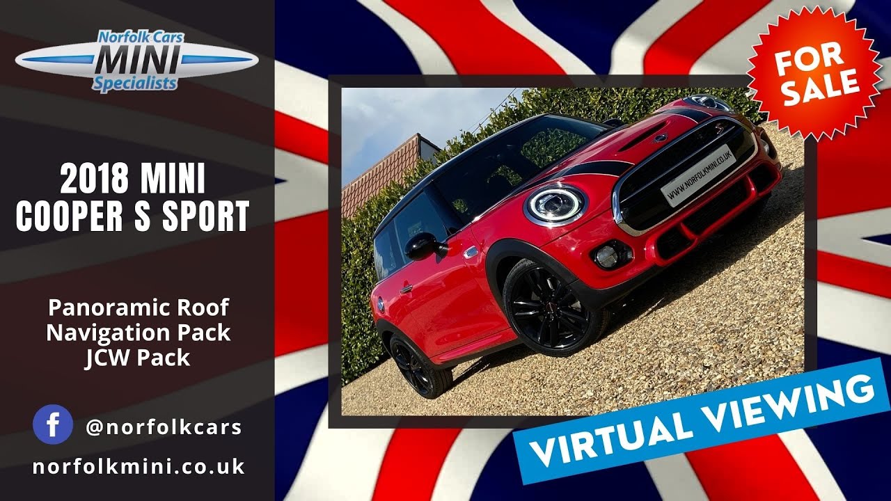 2018 Mini Cooper S Sport Chili Red - YouTube
