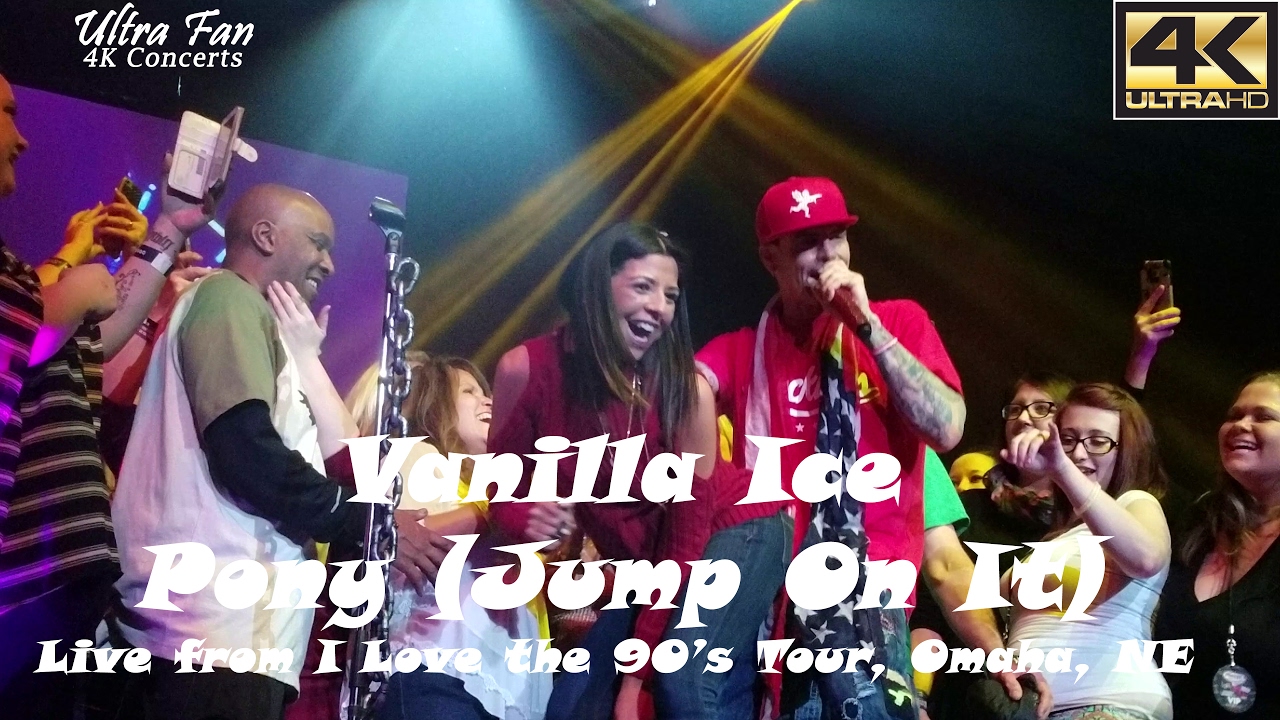 Vanilla Ice - Pony (Jump On It) Live from I Love The 90's Tour Omaha ...