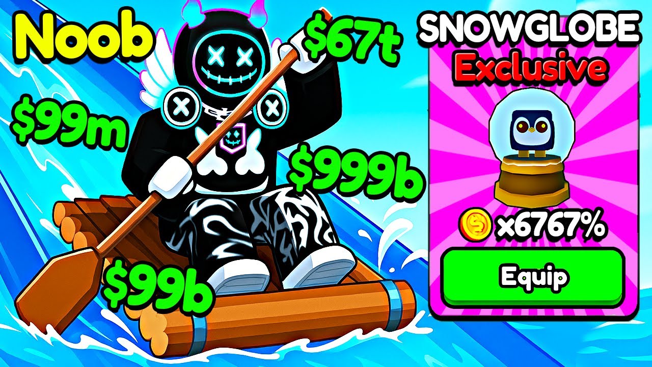 Starting Over as NOOB with INSANE SNOWGLOBE SPRITE In Kayak and Surf ...