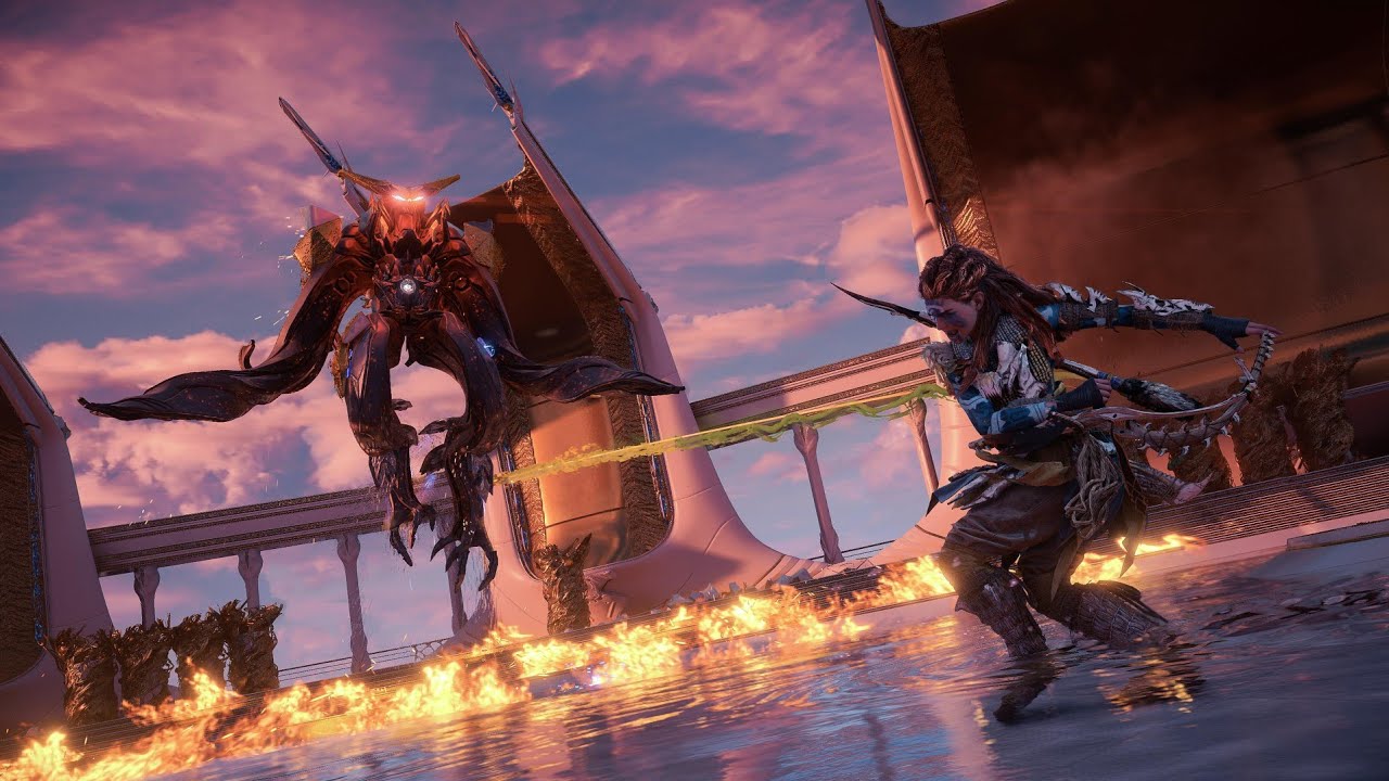 Horizon Forbidden West Specter Prime Boss fight - YouTube