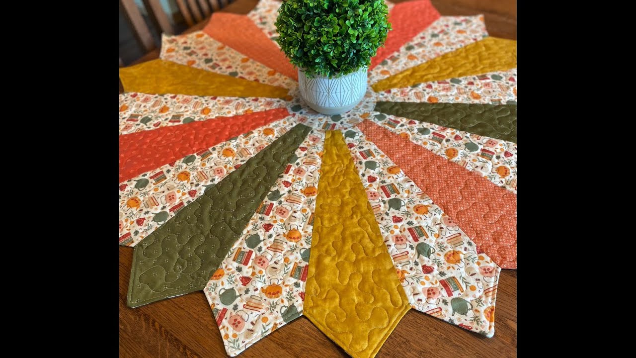 How to make a Daisy Dresden Table Topper🌼Step-by-step instructions🌼 ...