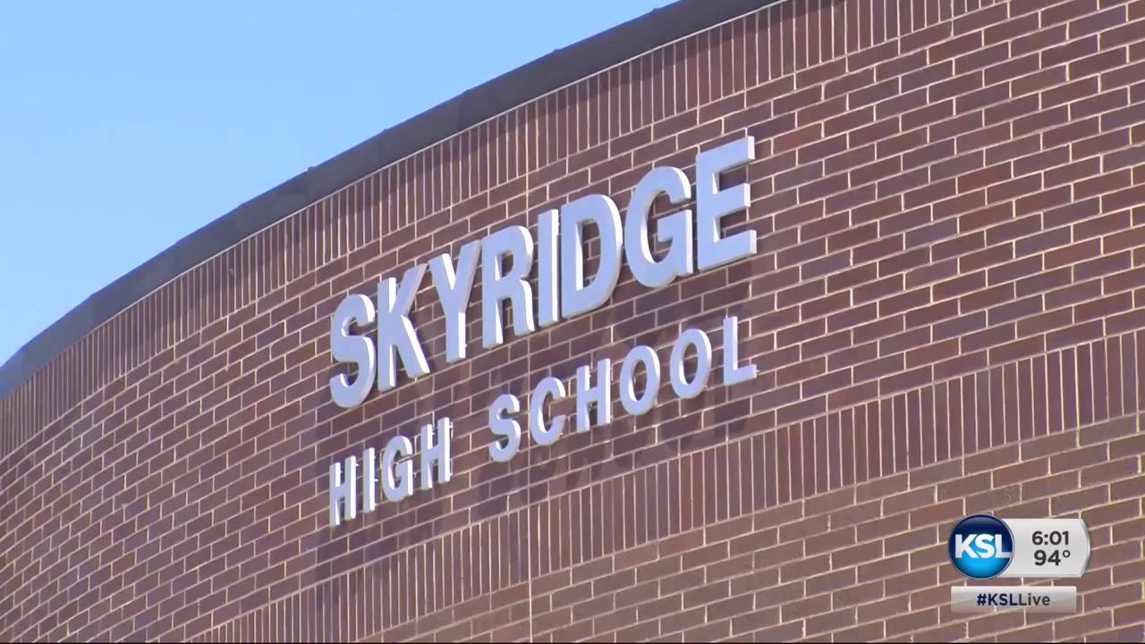 New Alpine high school takes pressure, students from Lehi High - YouTube