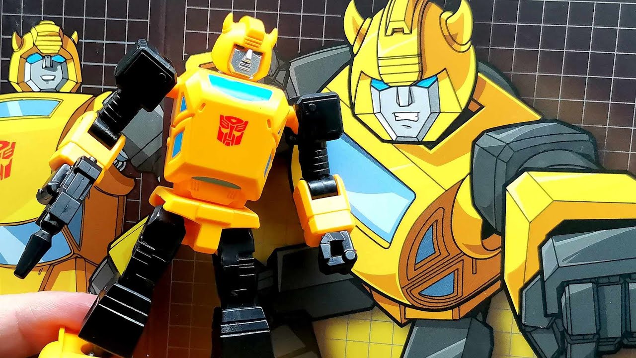 Yolopark Transformers Bumblebee G1. AMK Mini Series Model kit. Unboxing and Review. #yolopark 🔥 ...