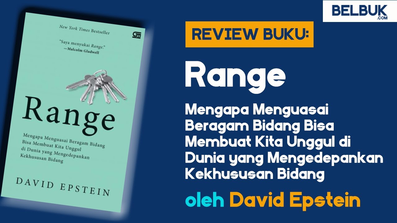Range oleh David Epstein | Review Buku - YouTube