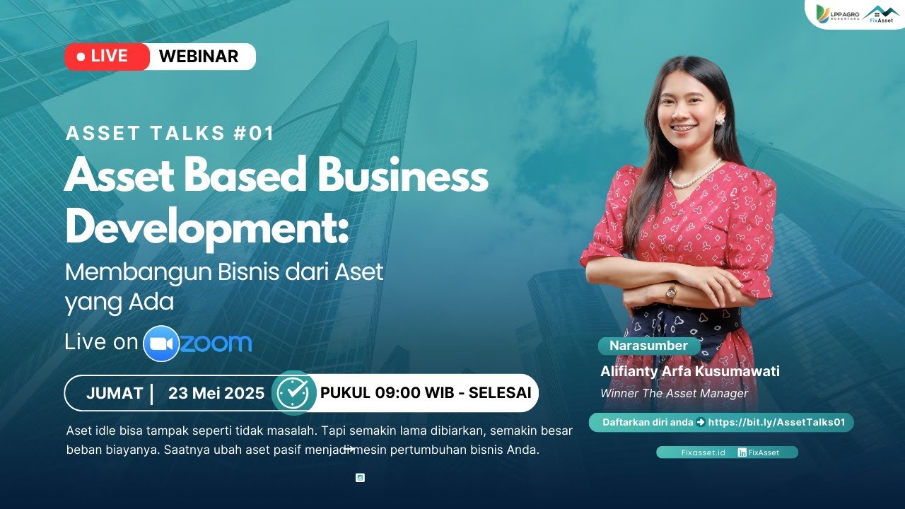 Asset Talks #01 Asset Based Business Development | Manajemen Aset ...
