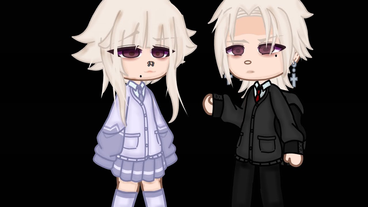 -Teeth- Gacha Edit - The Twins - #gachaclubedit - YouTube