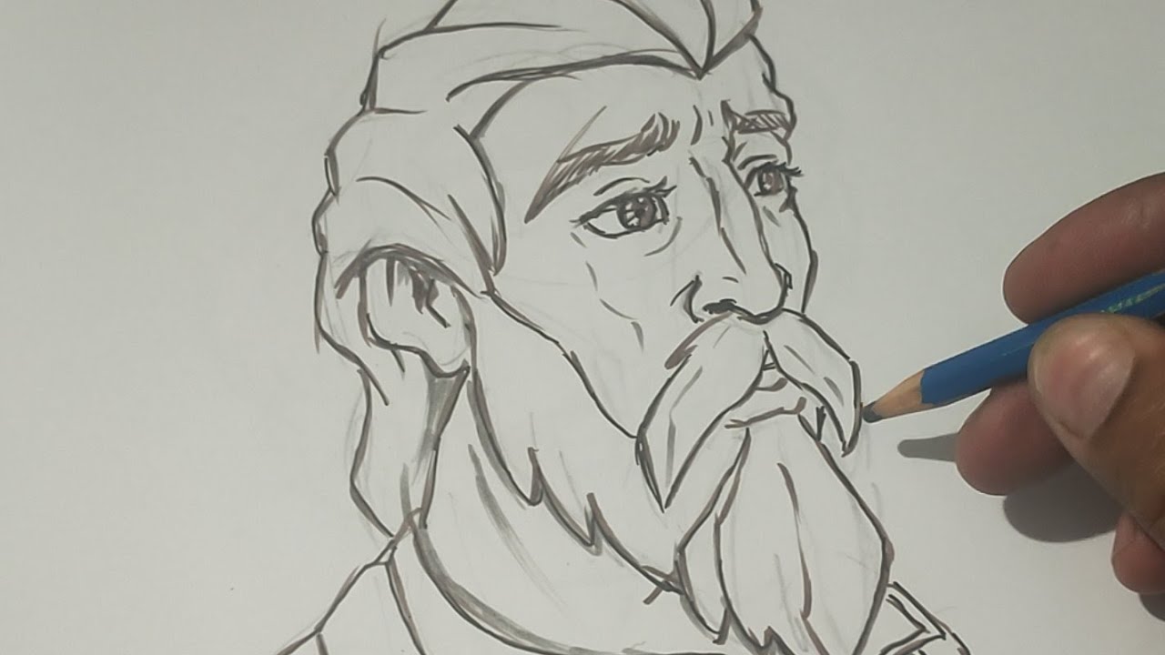 How to draw Moses from Superbook Season 1 - Let My People Go (Part2 The ...