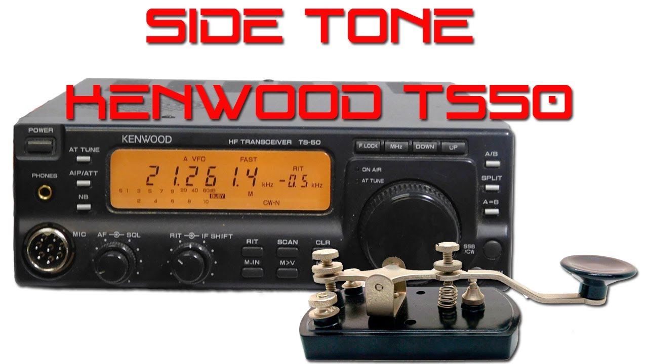 Side tone en Kenwood TS50 (volumen de tono morse)🎶🎵 - YouTube