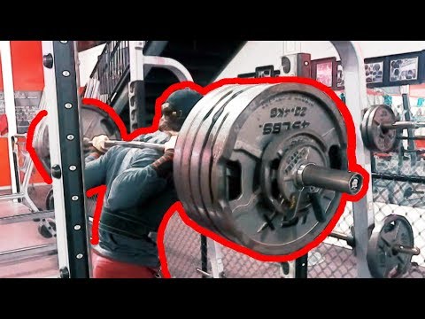 520 Pound Squat at 19 Years Old & 175 Pounds | MASSIVE PR - YouTube