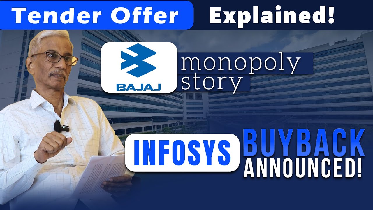 Infosys Buyback Announced! Tender Offer Explained | Bajaj’s Monopoly ...