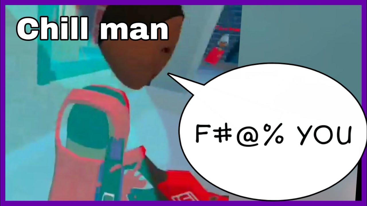 Angry Kid - Rec Room - YouTube