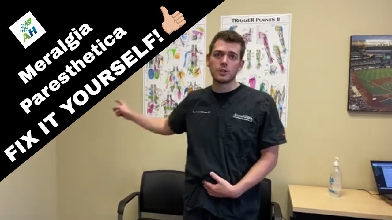 Lateral Femoral Cutaneous Nerve Exercises | Meralgia Paresthetica - YouTube