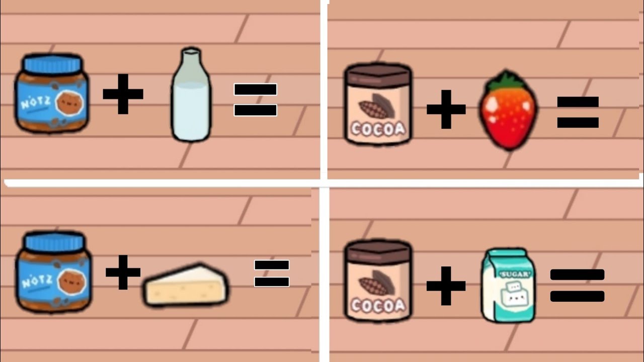 ALL CHOCOLATE RECIPES IN TOCA LIFE WORLD - YouTube
