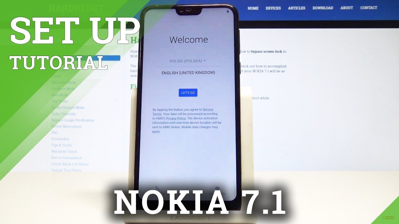 How to Set Up NOKIA 7.1 - Activation Process / NOKIA Configuration ...