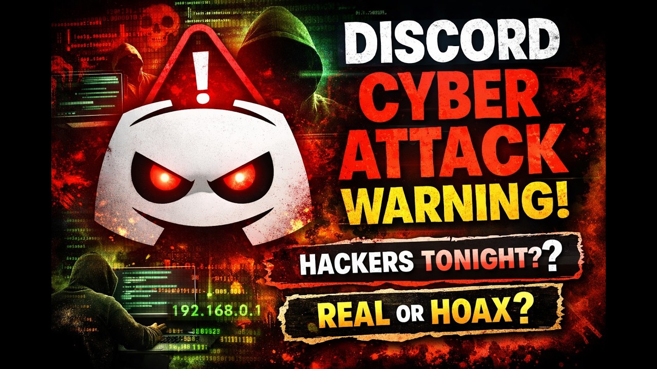 Discord Cyber Attack Warning?! What You NEED to Know Tonight - YouTube