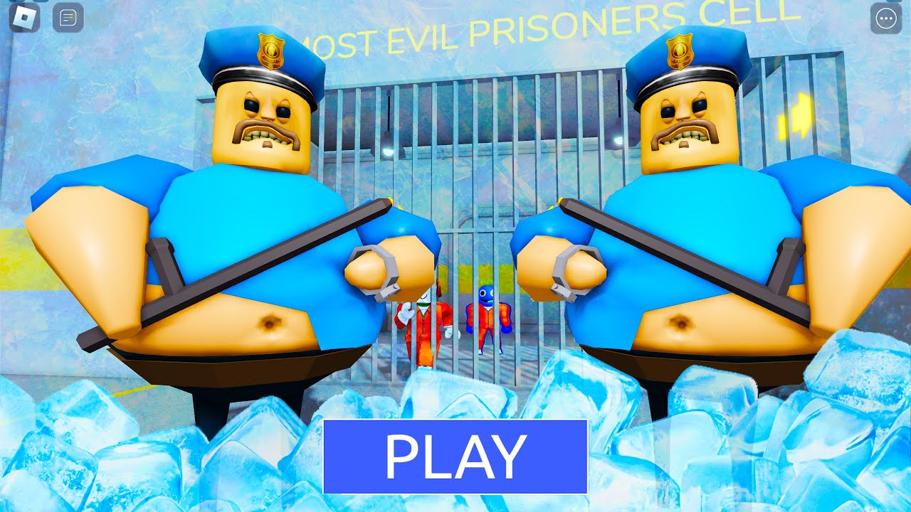 ICE MODE! UPDATE BARRY'S PRISON RUN! Barry #Obby - YouTube
