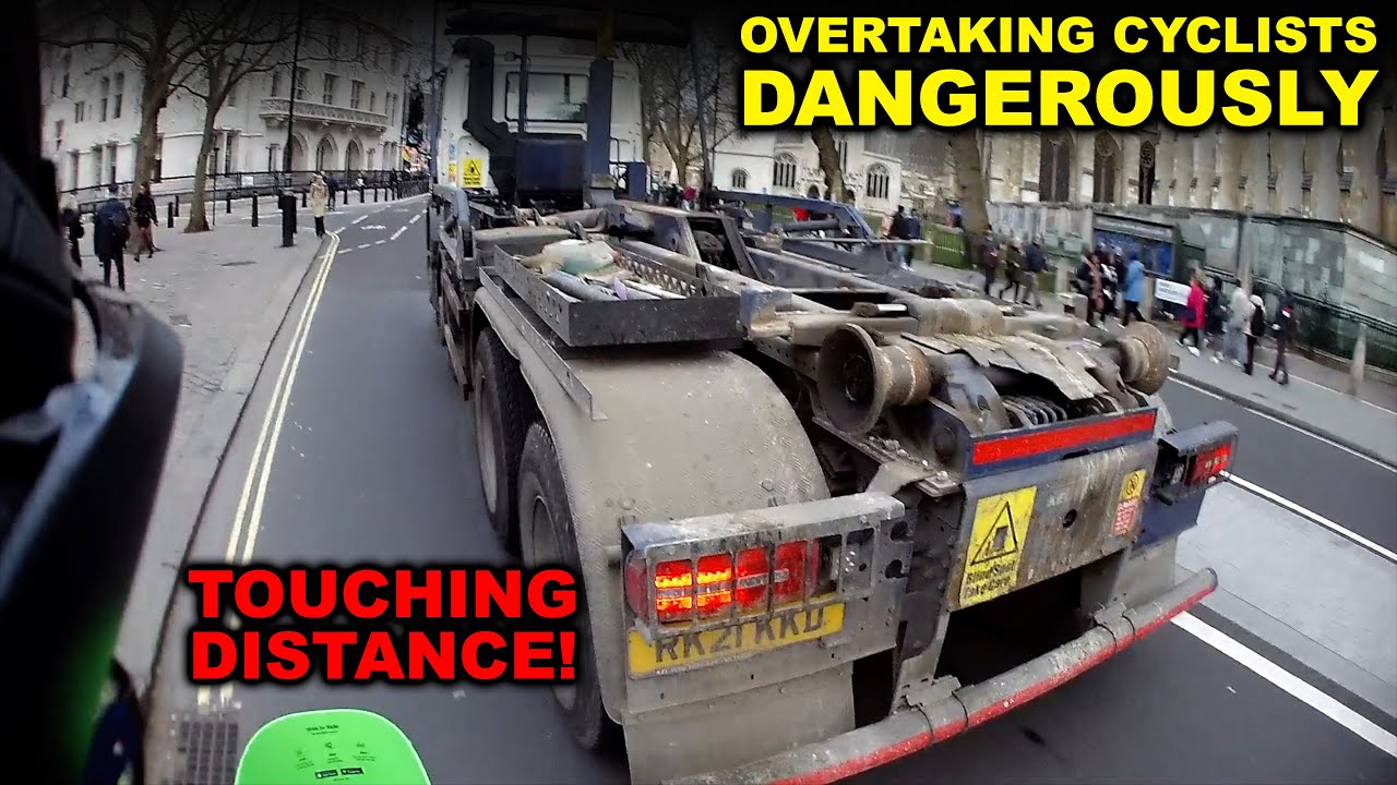 Close Passing and Overtaking Cyclists - YouTube