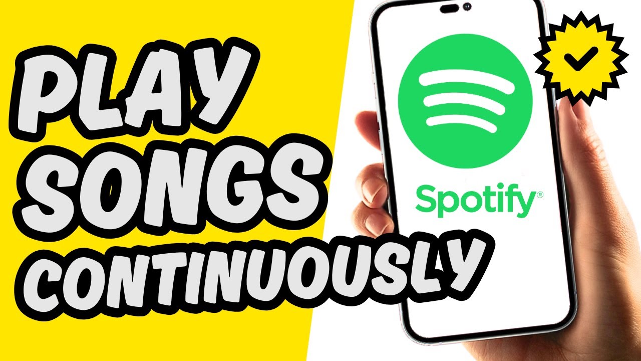 How To Play Songs Continuously on Spotify [Easy Guide] - YouTube