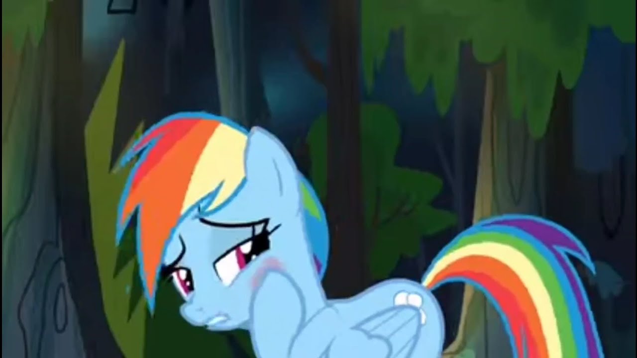 Rainbow Dash (selfpunch) ~ Ow! That's starting to hurt... - YouTube