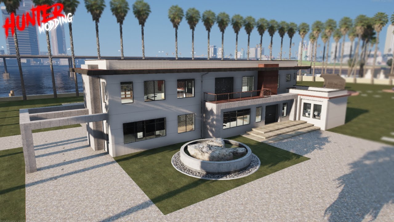 Vice City FiveM MLO - Starfish Island Pack Mansion v2 [MLO] - Miami Map ...