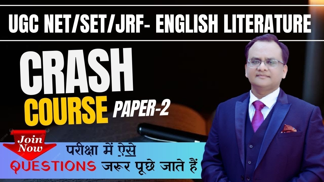 Crash Course English literature | UGC NET English Literature | # ...