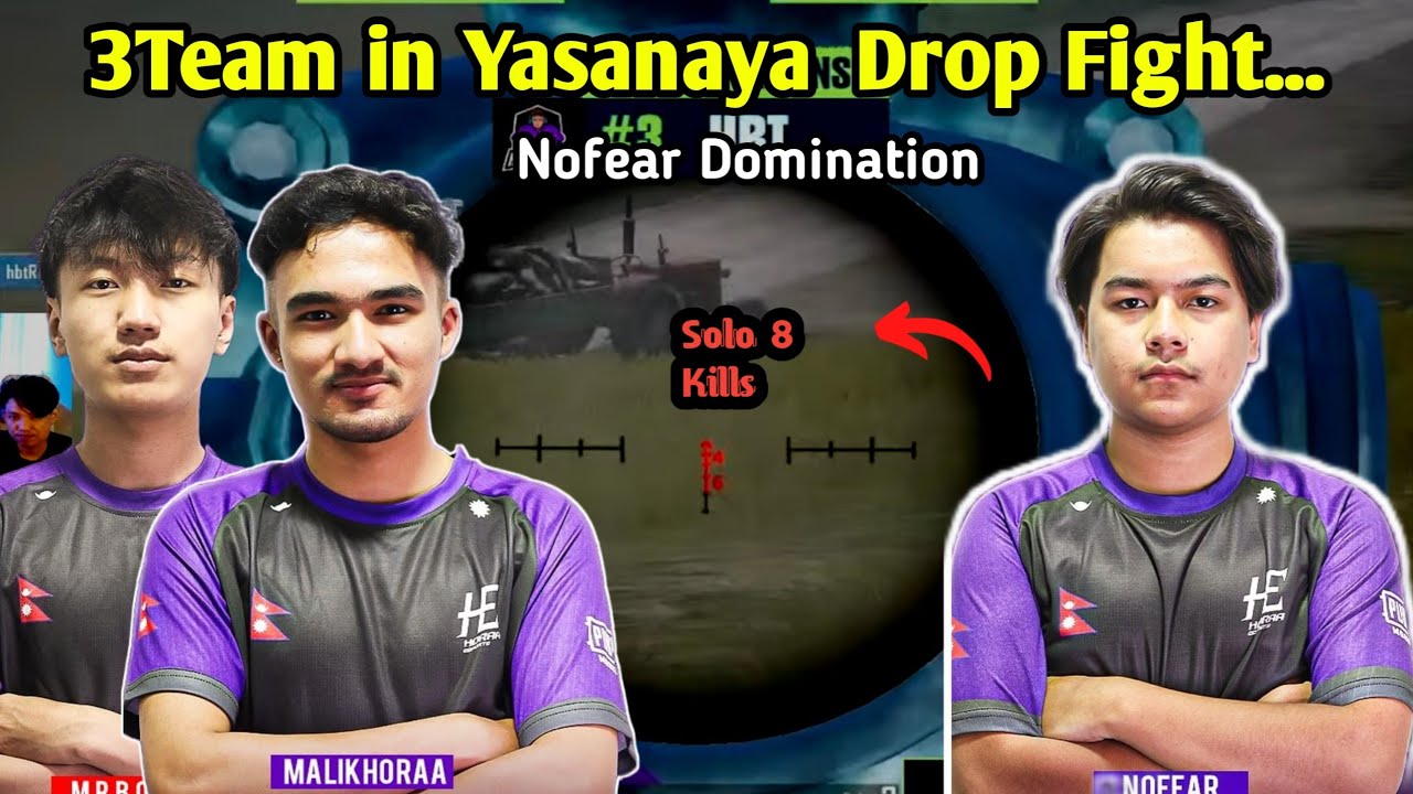 3Team in yasanaya drop fights. Nofear Domination. - YouTube