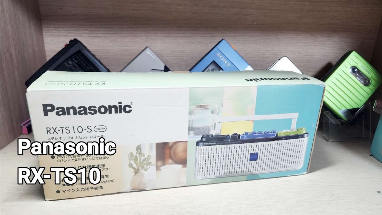 Panasonic RX-TS10 Radio Recording Cassette Player Walkman - YouTube