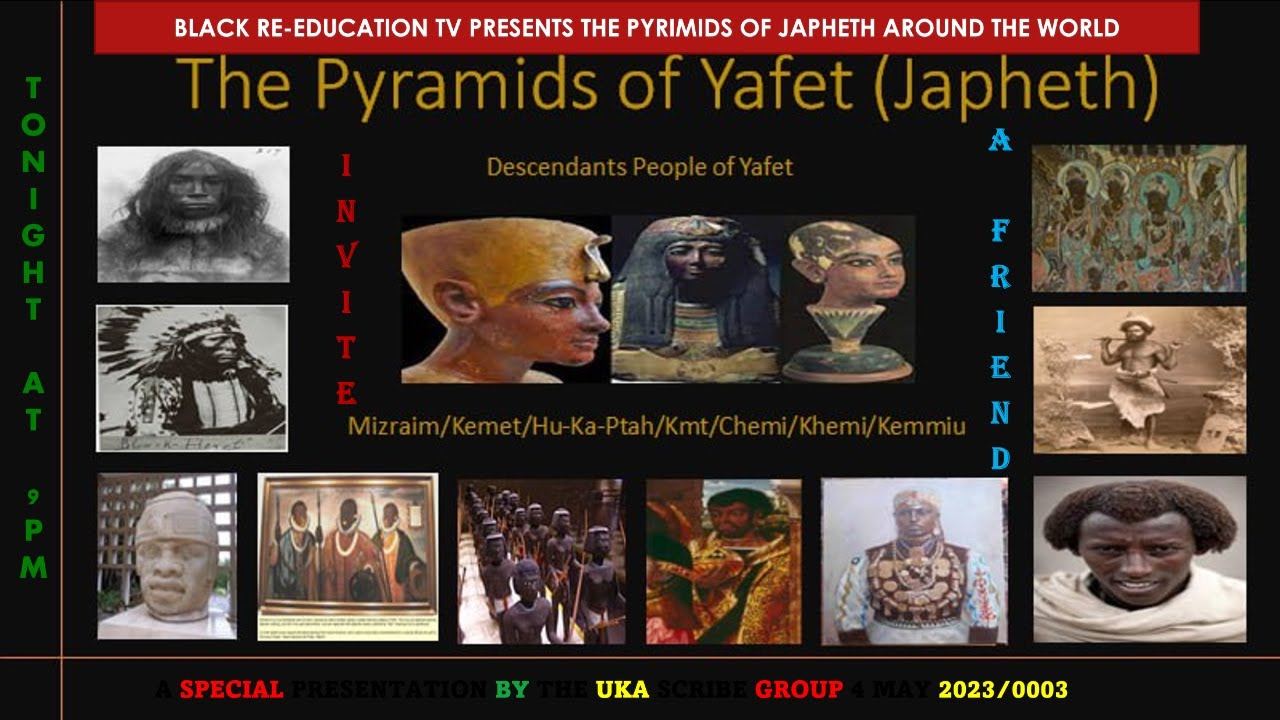 NEW SERIES || AFRICA IS THE HOLY LAND || THE PYRIMIDS OF JAPHETH AROUND ...
