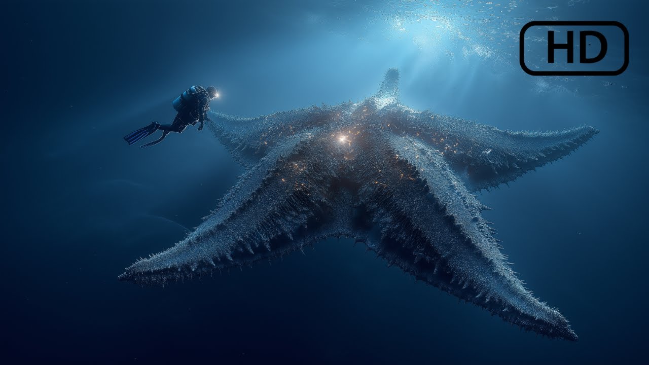 Oceanic Dread: The Terrifying Giant Starfish - YouTube
