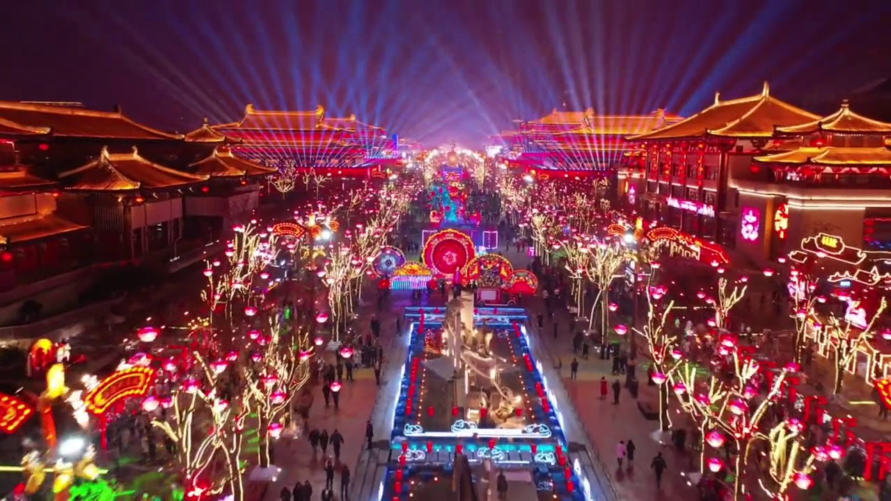 繁华未尽 西安大唐不夜城 | Xi'an Datang night city - YouTube