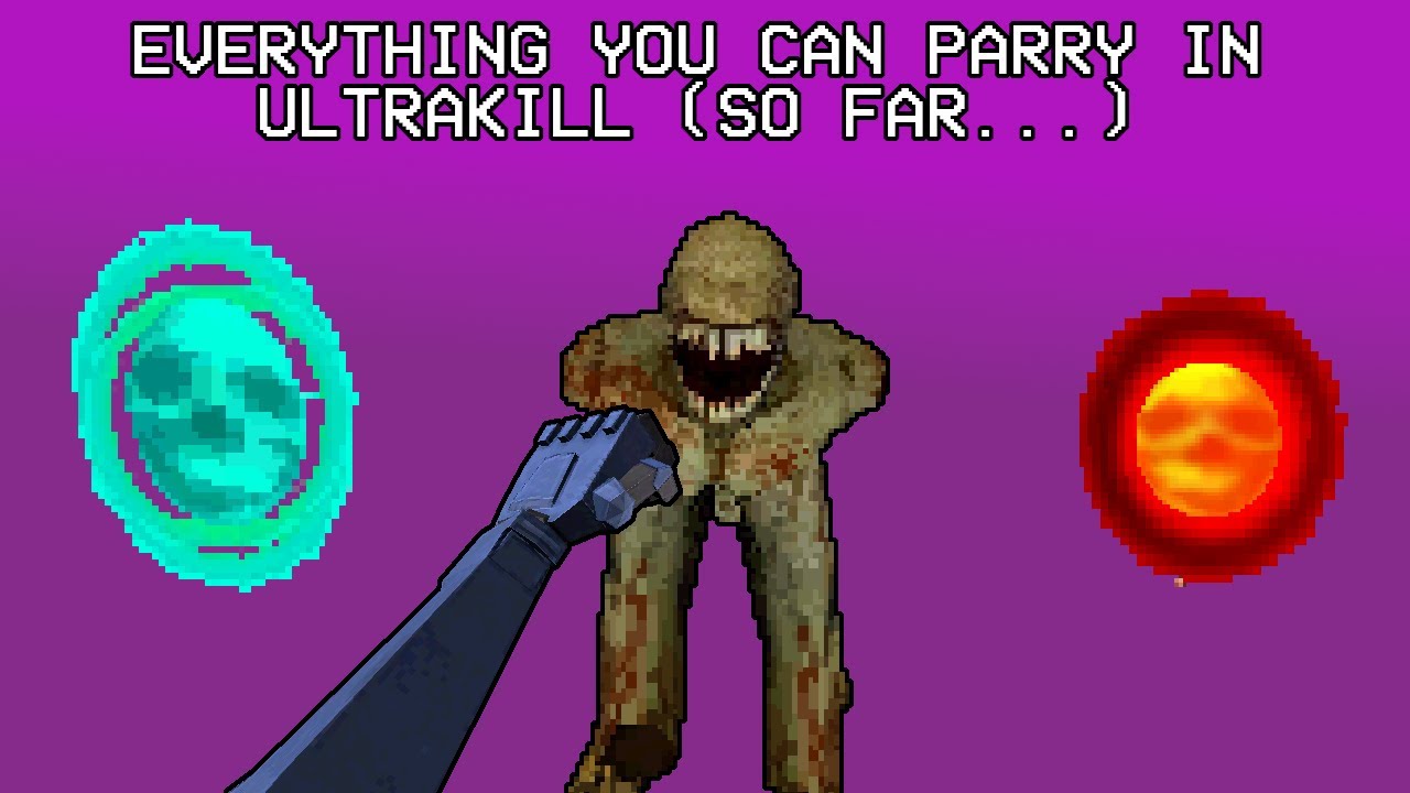 ULTRAKILL | Every Parriable Attack Prelude-Act 1 - YouTube