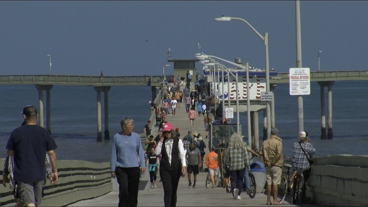 Ocean Beach Pier Reopens After Damage From High Surf Kept It Closed For ...