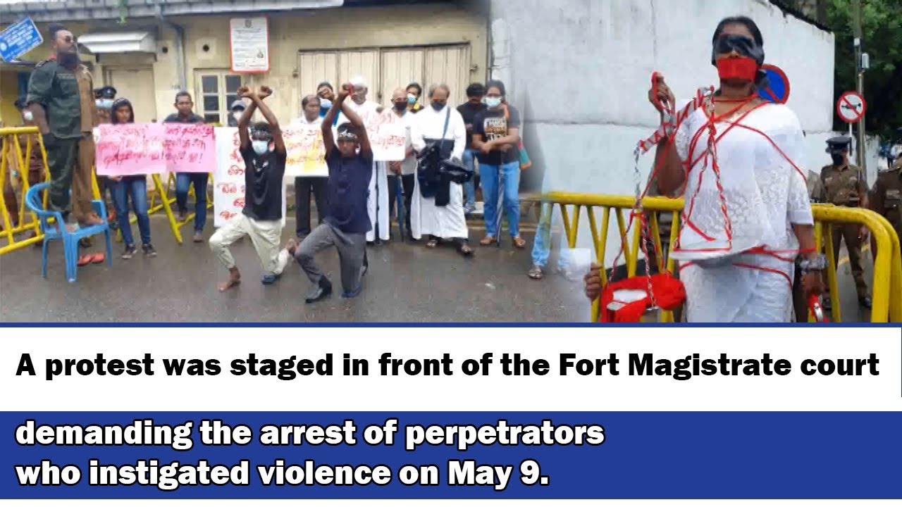 A protest was staged in front of the Fort Magistrate court demanding ...