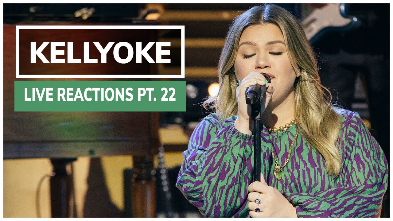 Kelly Clarkson Live Reactions Pt 22 Rock Artist Reaction Youtube